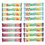 Mamba Sticks Snack Variety Pack, 16 Pack Mamba Candy, Original, Tropics ...