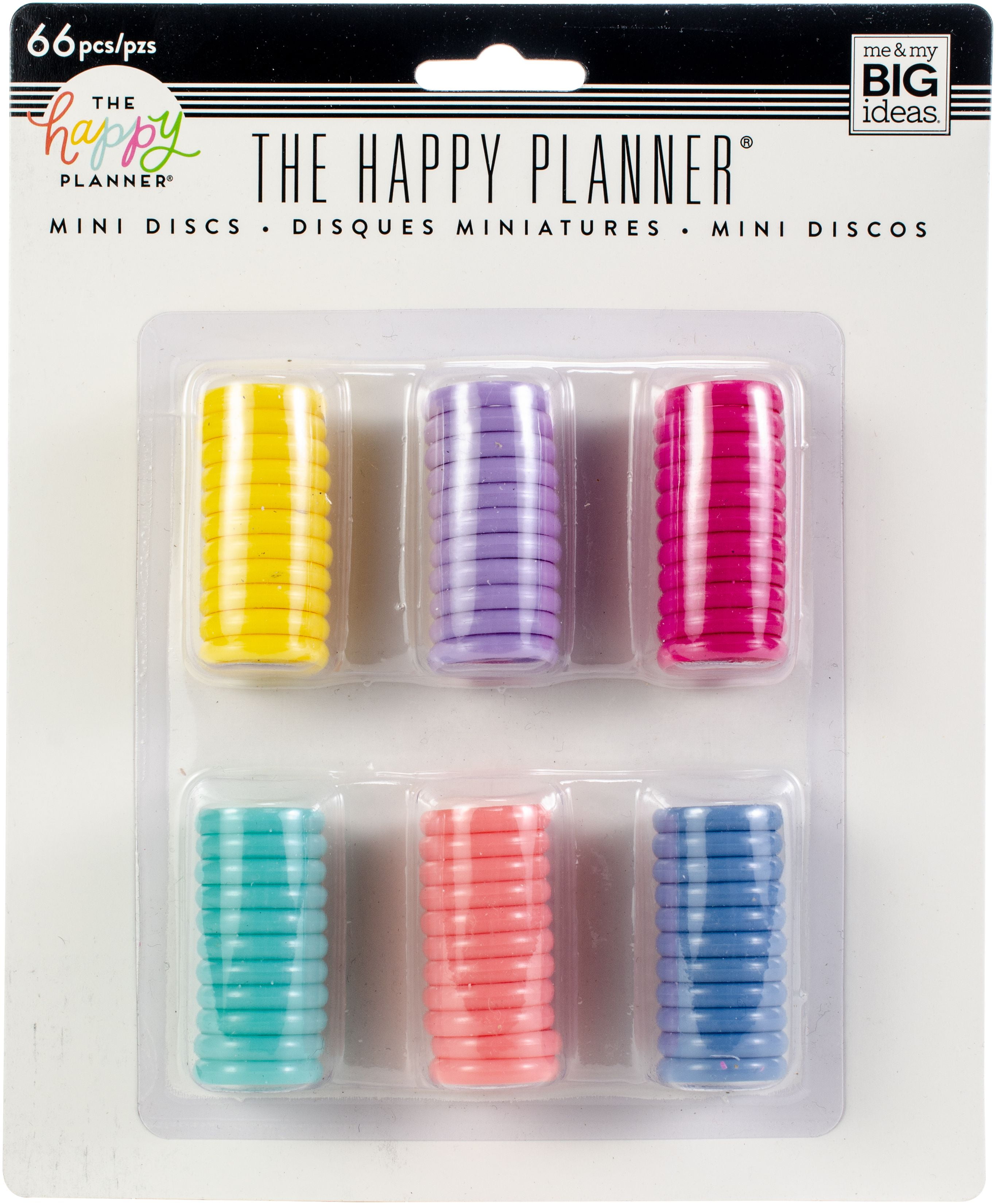 Mambi Happy Planner Mini Disc Value Pack, Assorted Colors, 7" x 8.5 ...