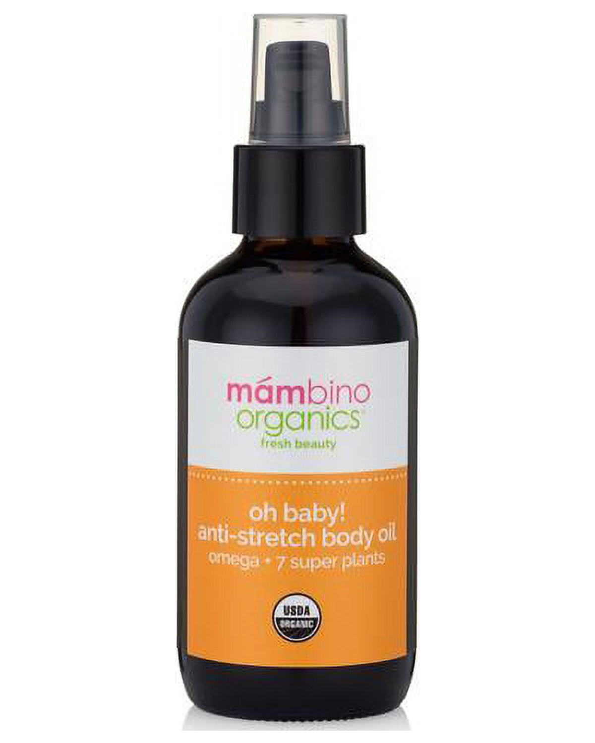 Mambino Organics Oh Baby! Belly Oil for Pregnancy - All Natural Anti ...