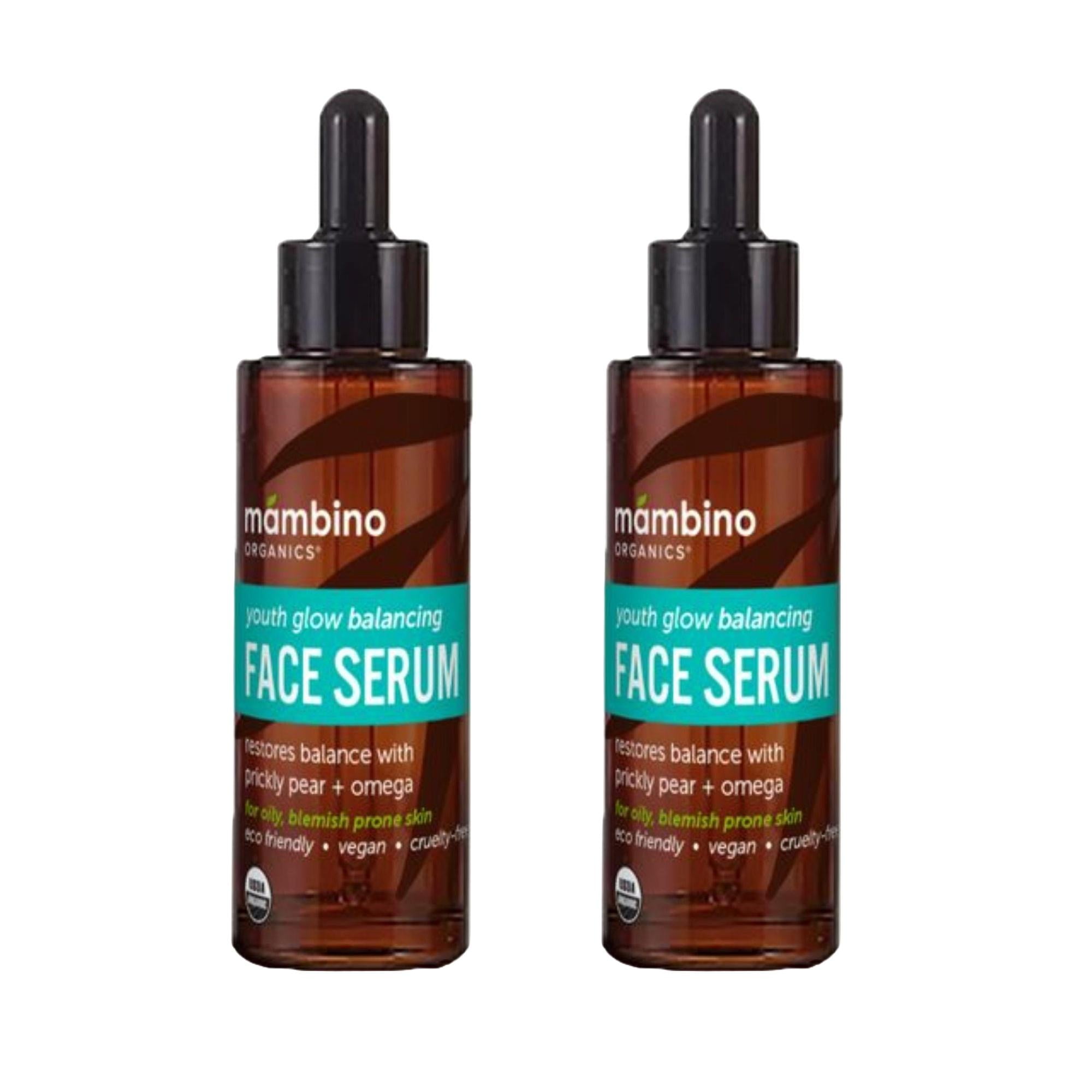 Mambino Organics Youth Glow Balancing Serum – Hydrating Serum for Oily ...