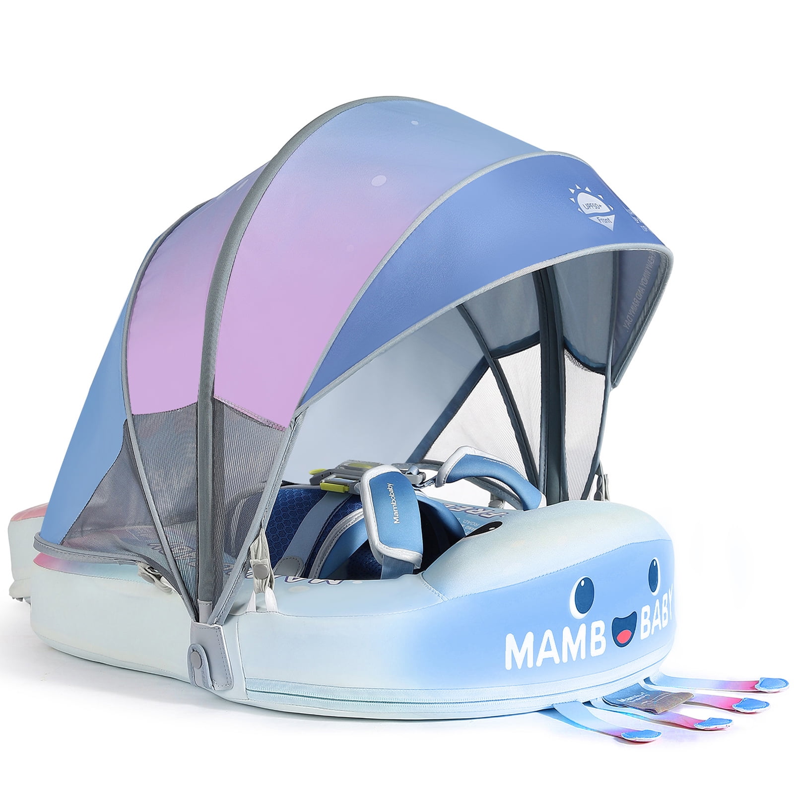 Mambobaby Float Add Tail No Flip Over Non-Inflatable Baby Swim Float ...