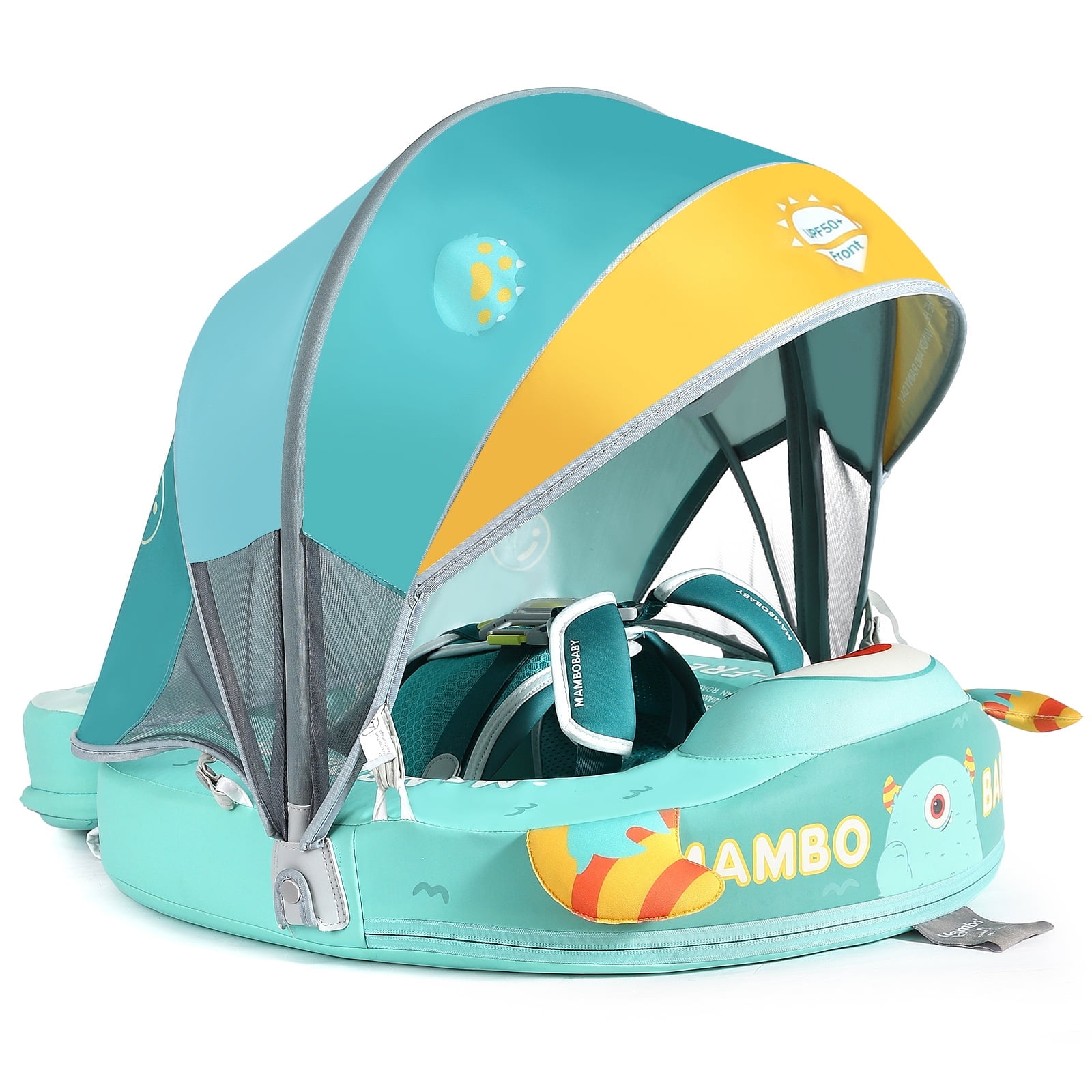 Mambobaby Float Add Tail No Flip Over Non-Inflatable Baby Swim Float ...