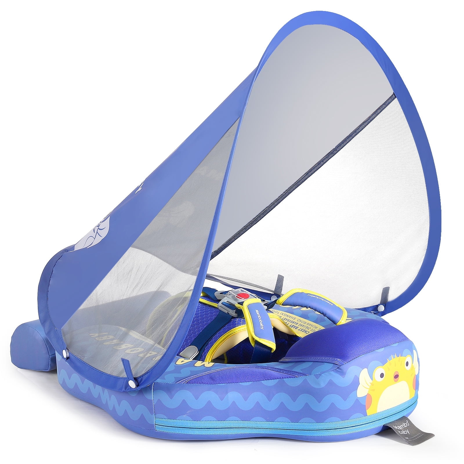 Mambobaby Float Add Tail No Flip Over Non-Inflatable Baby Swim Float ...