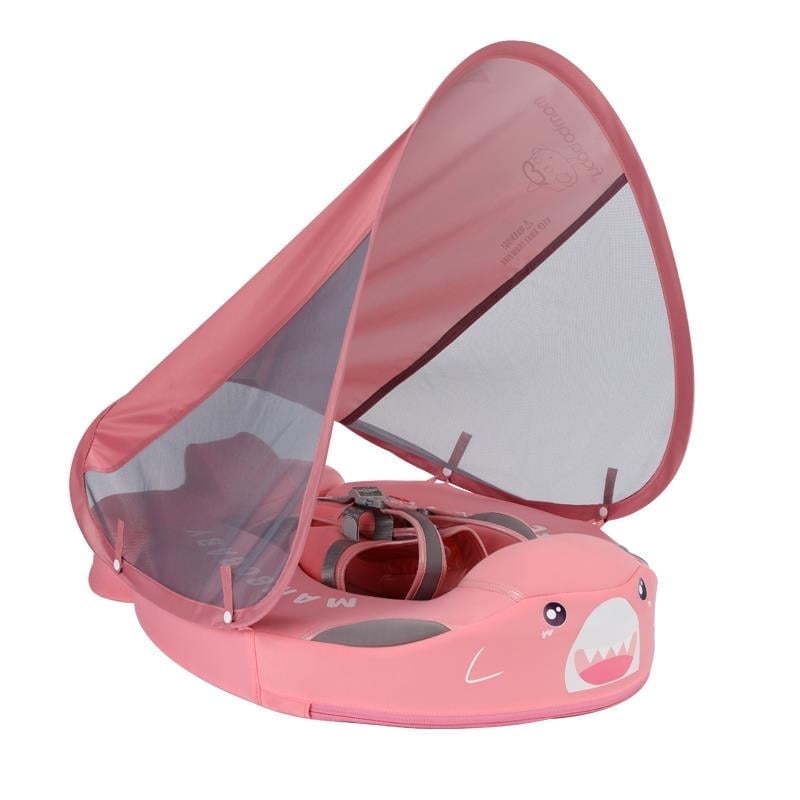 Mambobaby Non Inflatable Baby Swim Float Shark Model Infant Pool Float ...