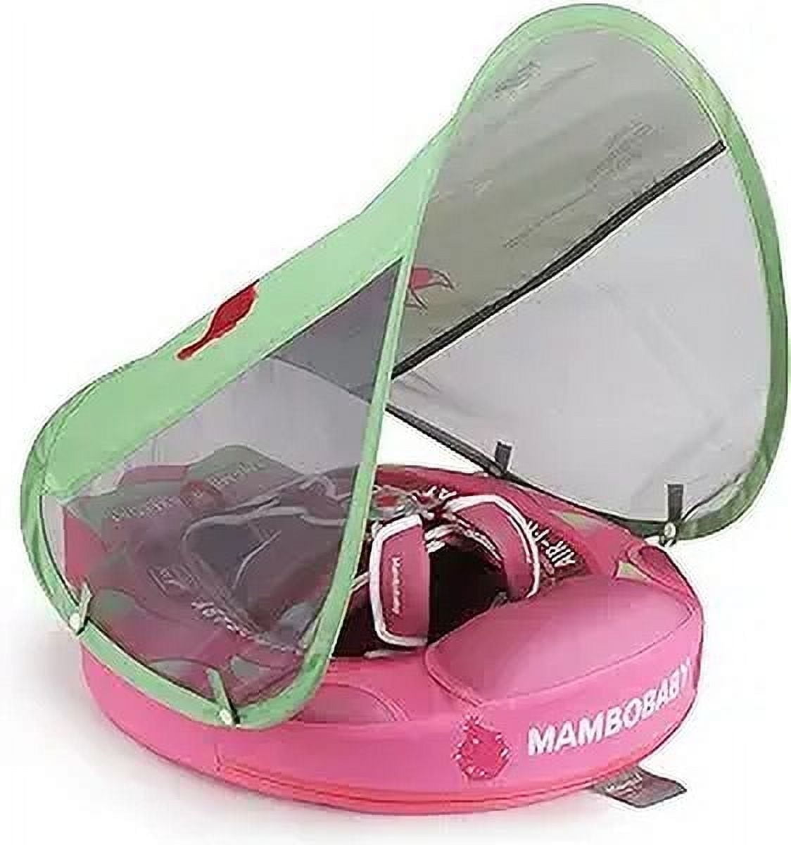 HECCEI Mambobaby Toddler Float with Canopy, Non-inflatable Pool Float ...