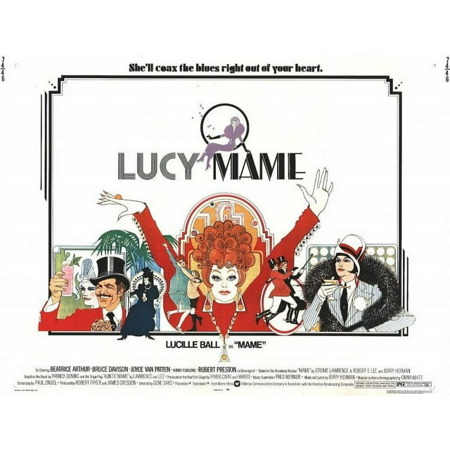 Mame - movie POSTER (Style A) (11" x 14") (1974) - Walmart.com