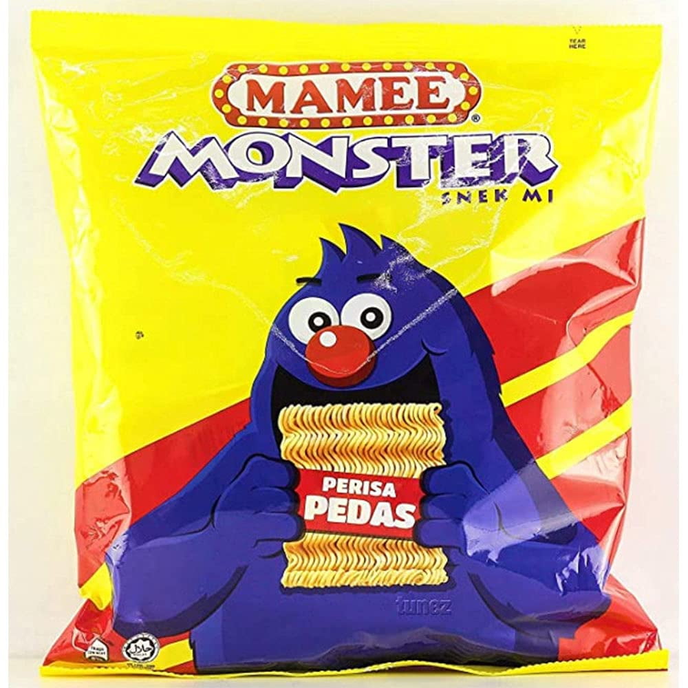 Mamee Malaysia Mamee Monster SBF3 Chicken BBQ Spicy Pedas Flavour ...