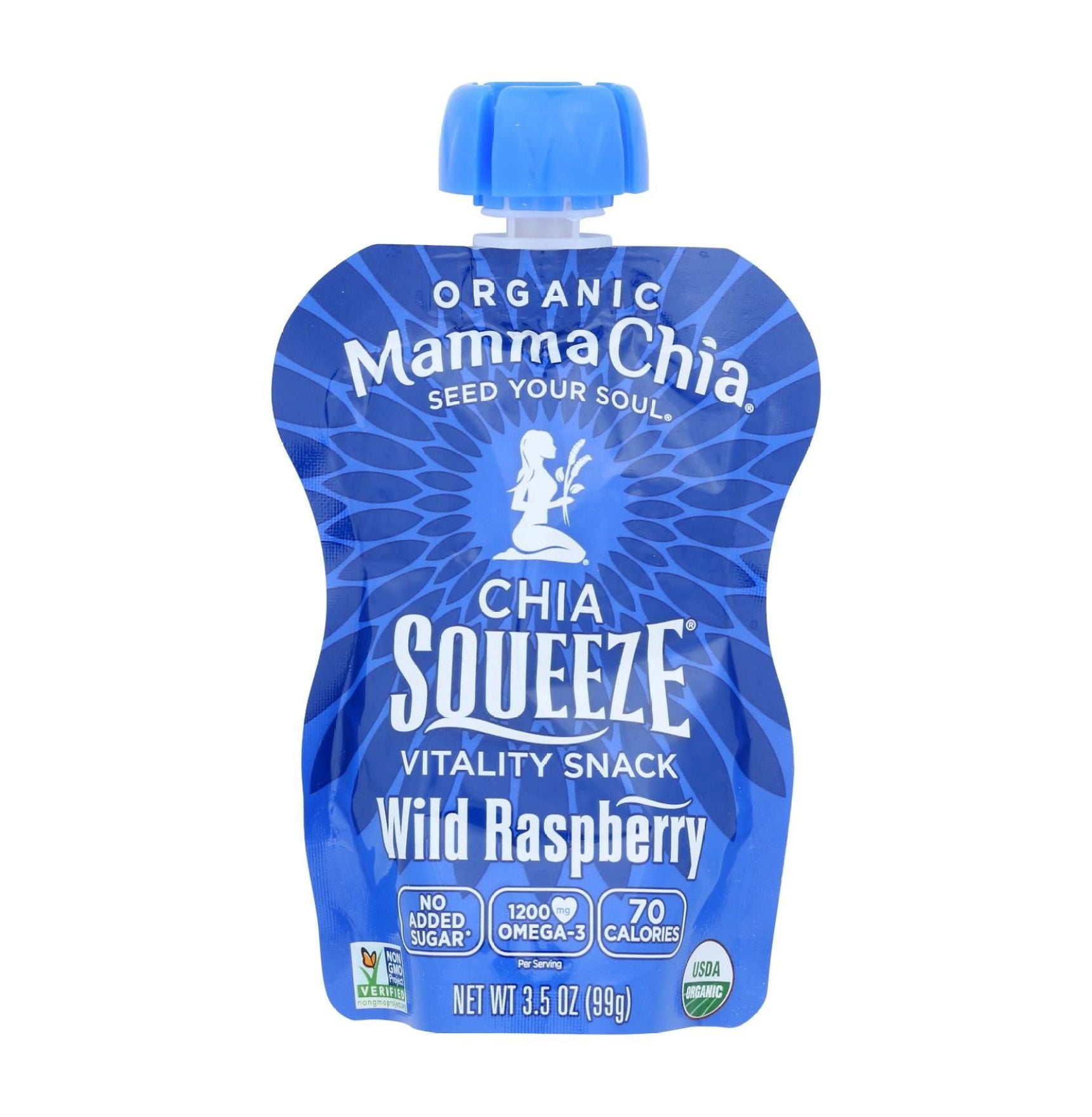 Mamma Chia Wild Raspberry Organic Snack - Case Of 16 - 3.5 Oz. Default ...