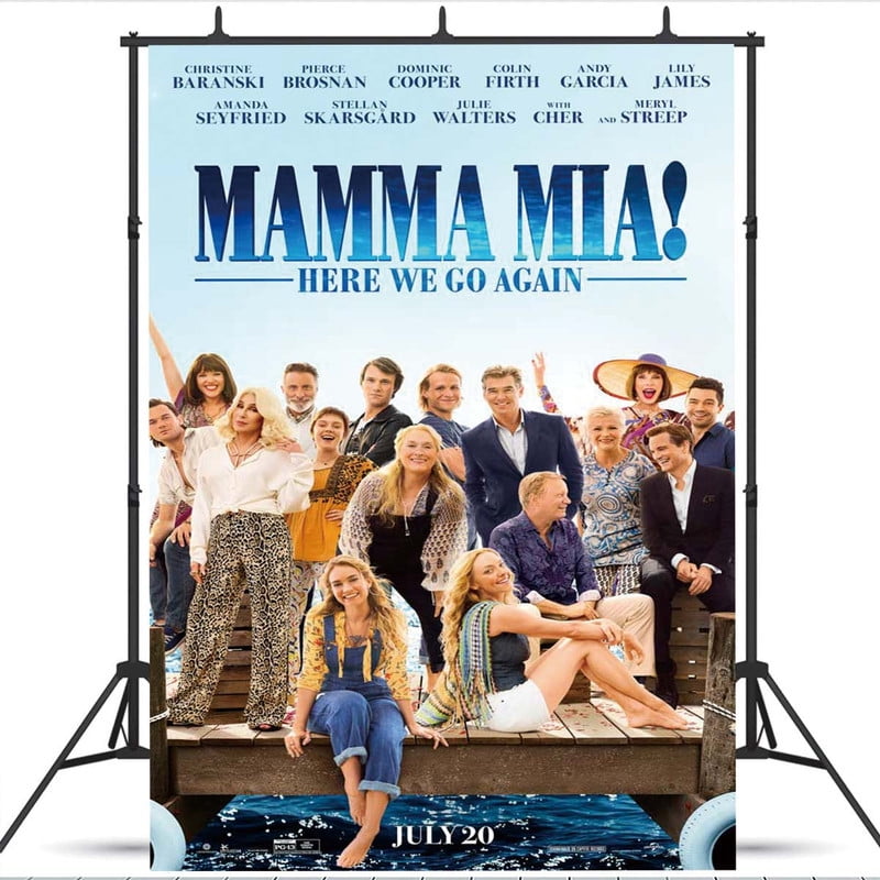 Mamma Mia Taspestry Wall Decor Backdrop Banner Party Supplies Poster ...