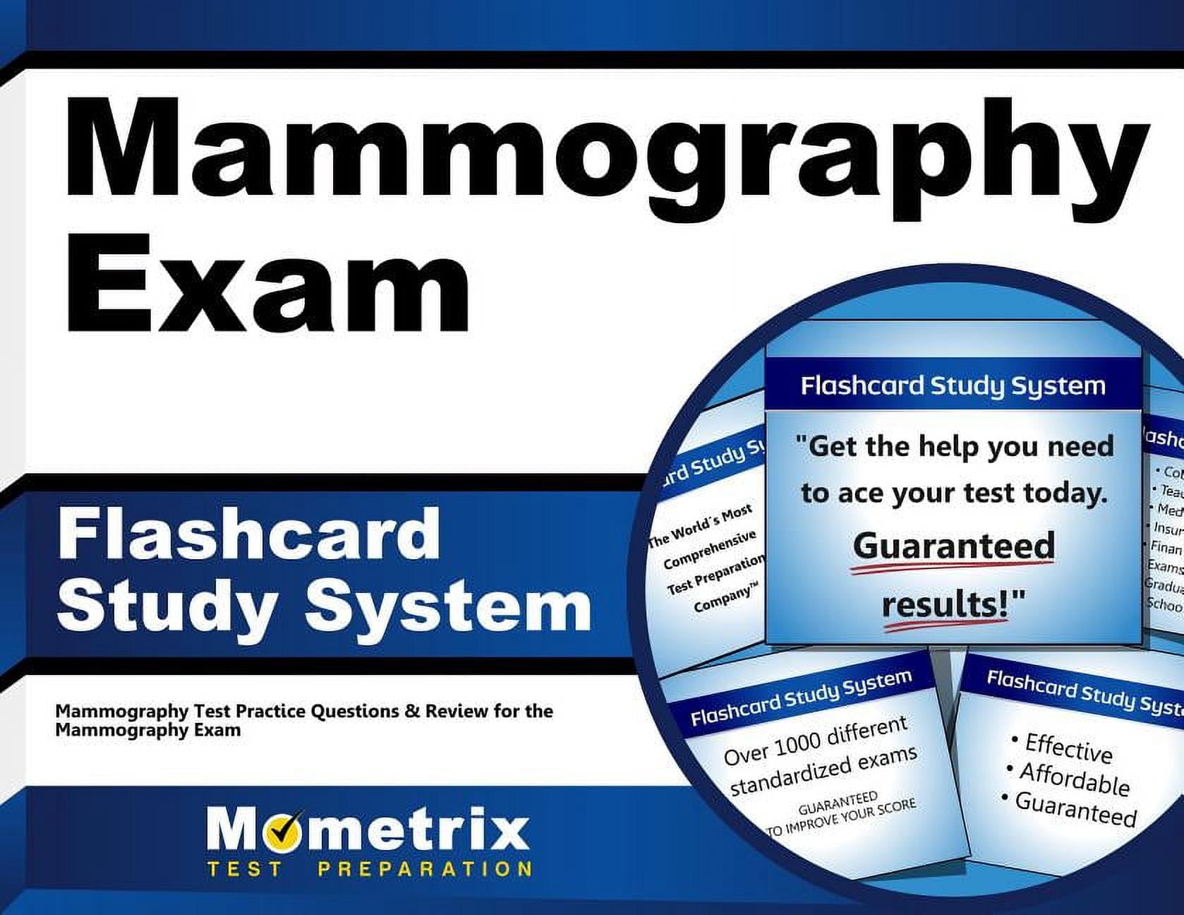 Mammography Exam Flashcard Study System : Mammography Test Practice ...