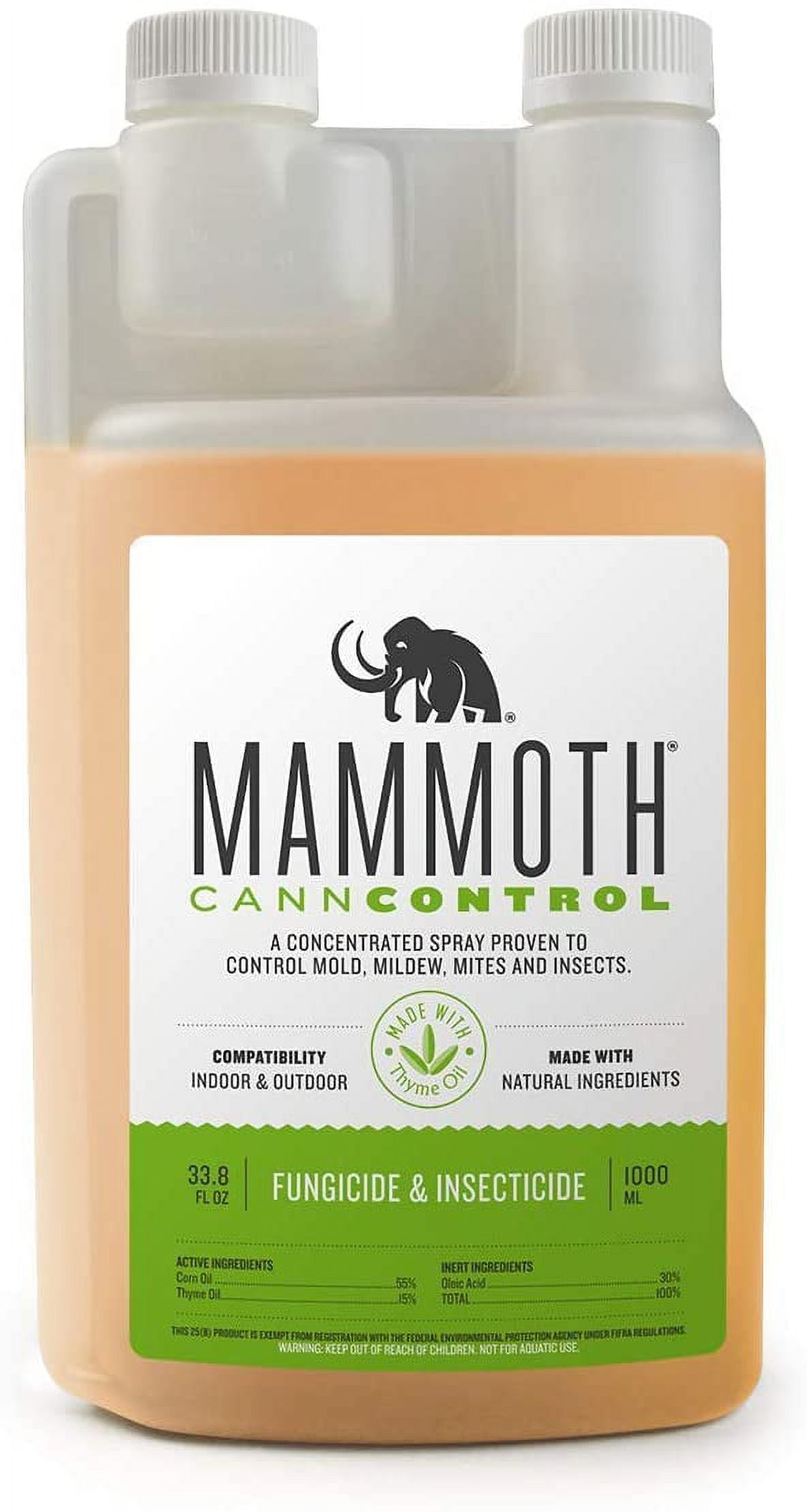 Mammoth CANNCONTROL Concentrated Insecticide Spray for Plants, Organic ...