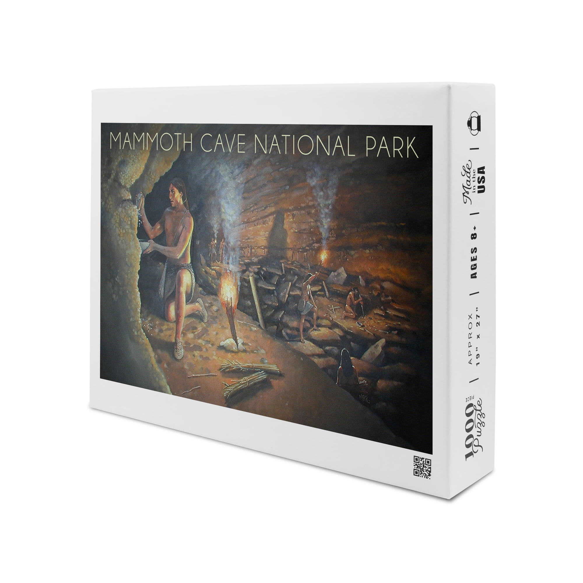 Mammoth Cave, Kentucky, Original Cave Painting (1000 Piece Puzzle, Size ...