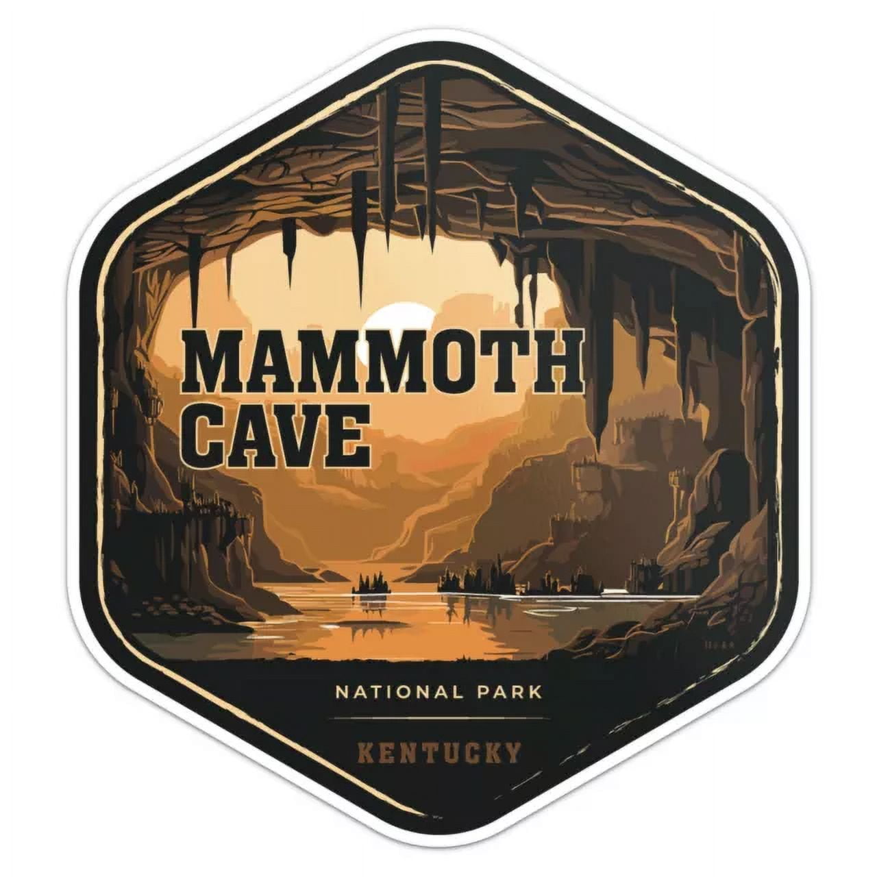 Mammoth Cave National Park Sticker Phone Decal Water Bottle Stickers ...
