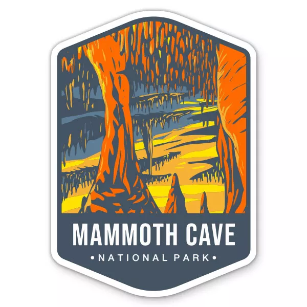 Mammoth Cave National Park Sticker Phone Decal Water Bottle Stickers ...