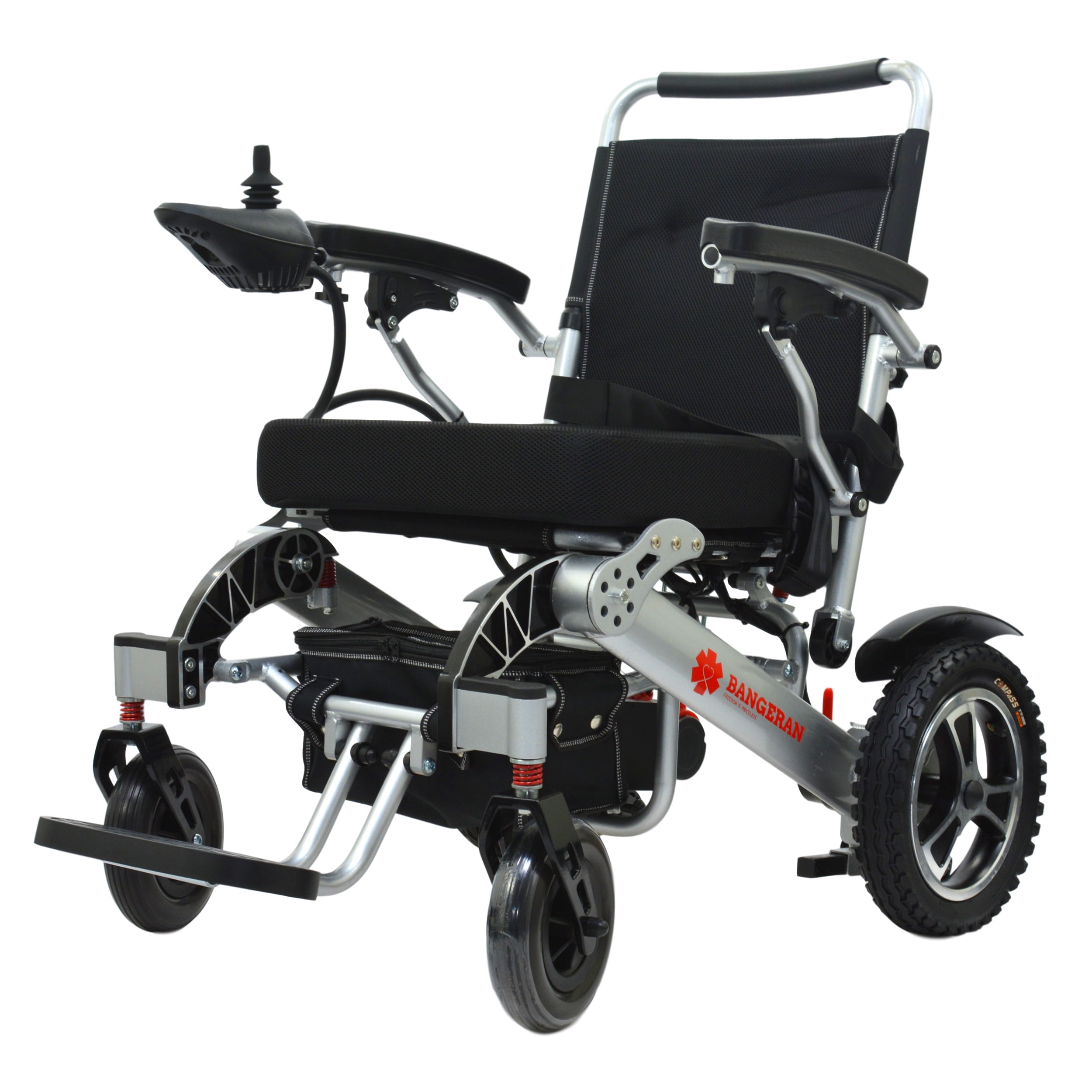 Mammoth Compact Mobility Aid Wheelchair, Supports 300 lbs | Long Range ...