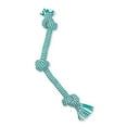 Mammoth Flossy Chews EXTRA FRESH Cottonblend 3 Knot Tug Rope Dog Toy ...