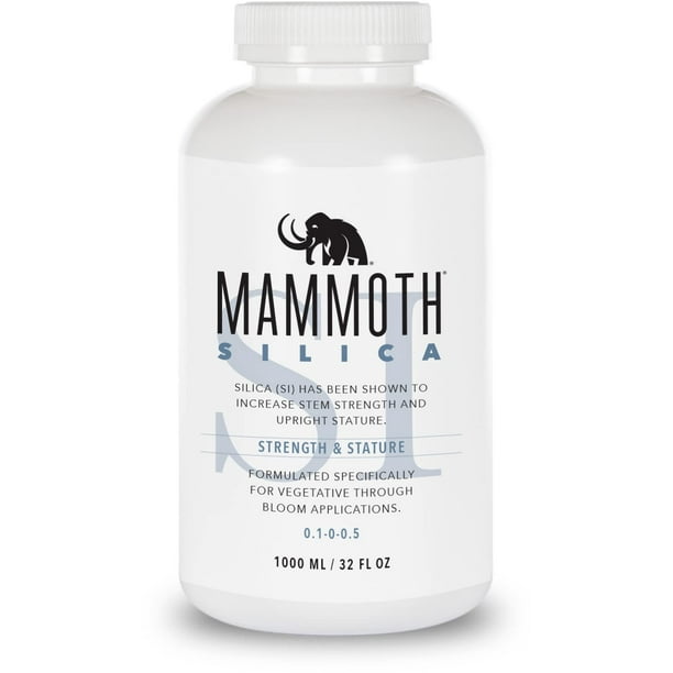 Mammoth Silica SI Strength and Stature Formulated for Vegetative Bloom Applications (1000ml ...