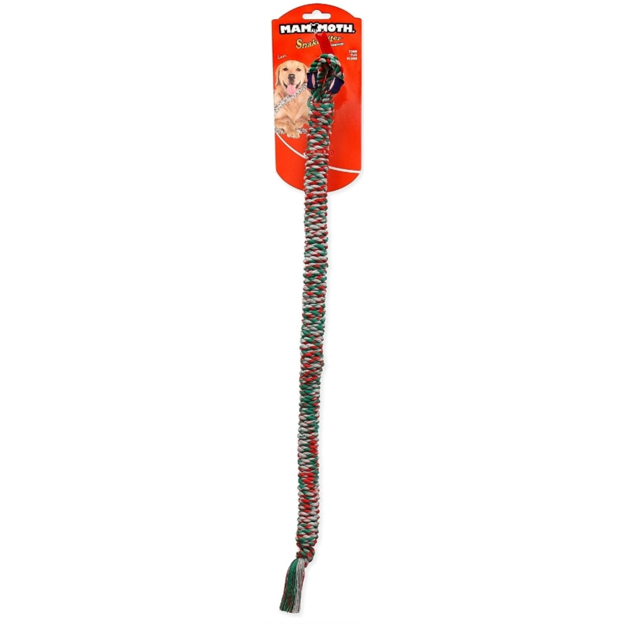 Mammoth Snakebiter Rope Tug Dog Toy - Walmart.com