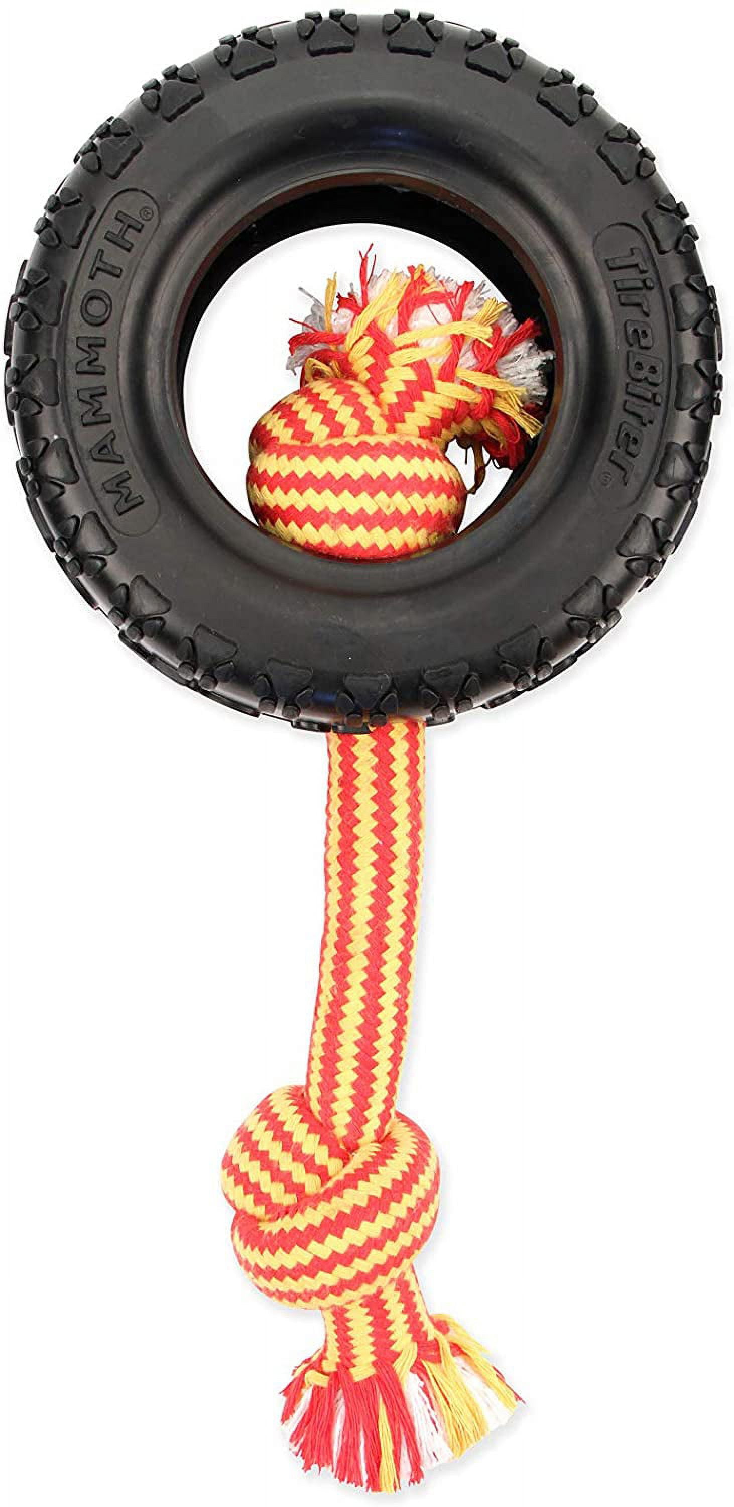 Mammoth TireBiter2 Tug & Toss For Strong Chewers Large Dogs Up To 90 ...