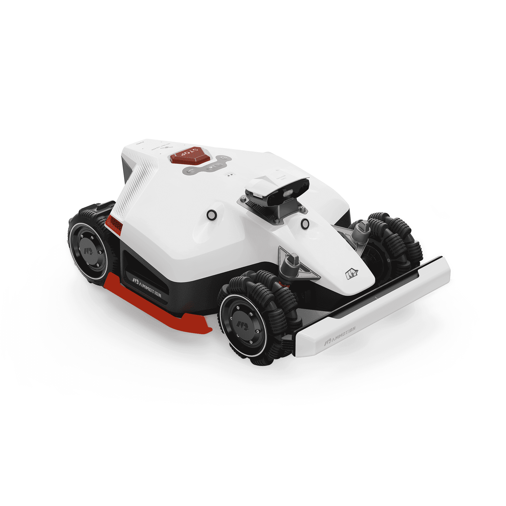Mammotion LUBA 2 AWD 5000X Robotic Lawn Mower, Reception for 1.25 Acre ...