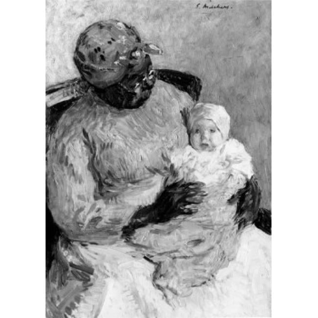 Mammy by Gari Melchers 1860-1932 Poster Print - 18 x 24 in. - Walmart.com
