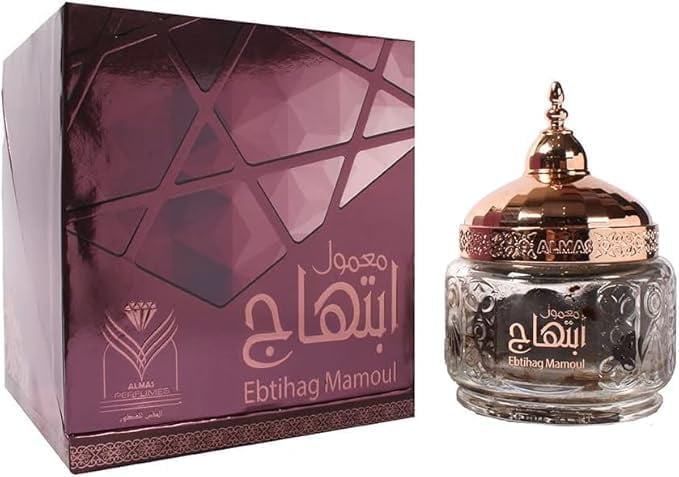 Mamoul Ebtihag – Premium Incense Mamoul with Oud & Floral Notes – 60g ...