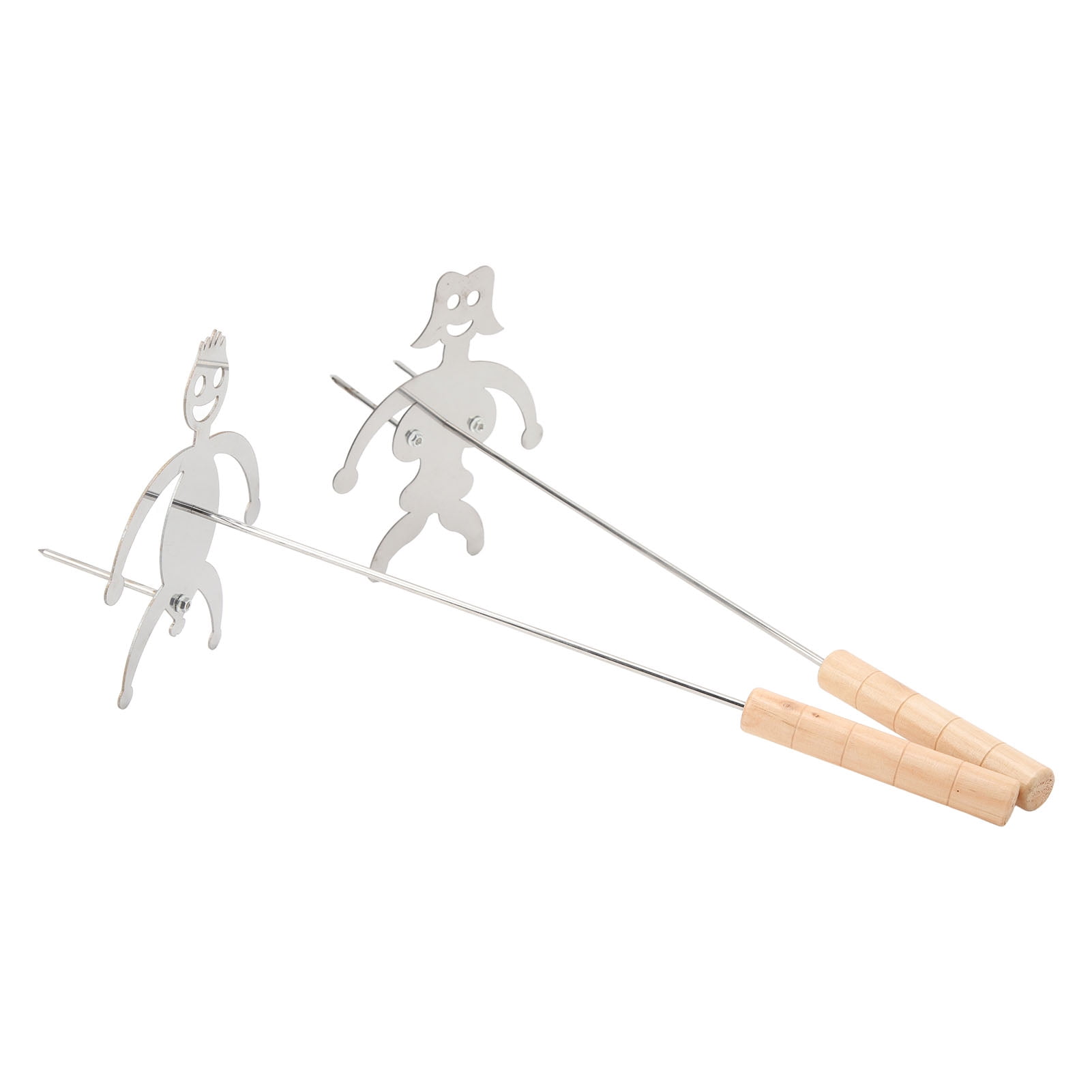 Man And Women Roasting Stick, Stable Funny Barbecue Forks For Camping ...
