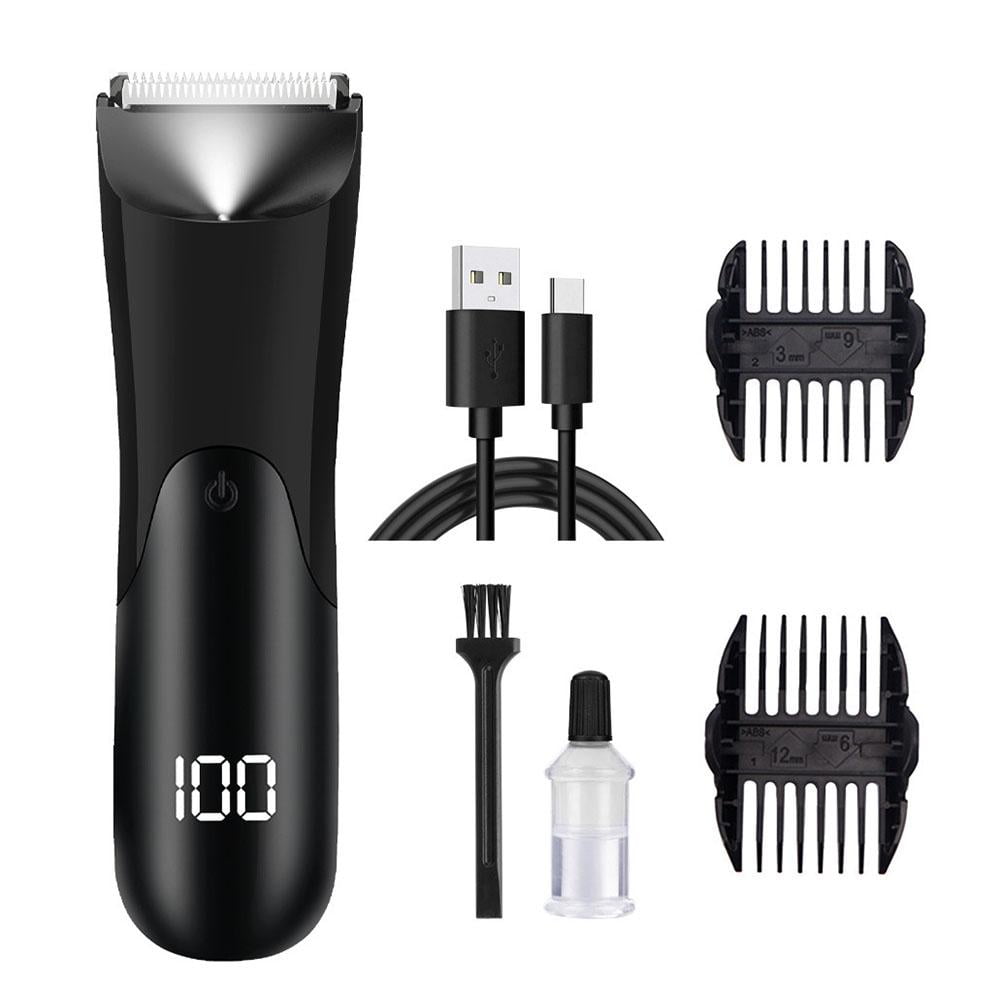 Man Body Hair Trimmer Epilator Groin For Man Beard Shaver Chest Hair ...