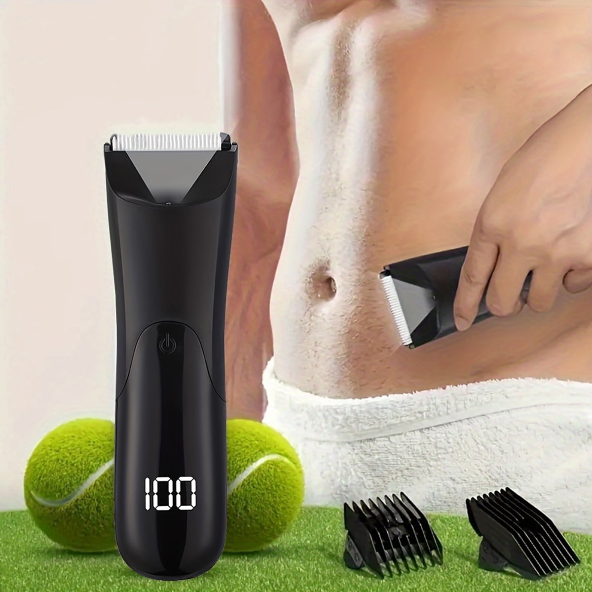 Man Body Hair Trimmer Epilator Groin Trimer For Man Beard Shaver Chest ...