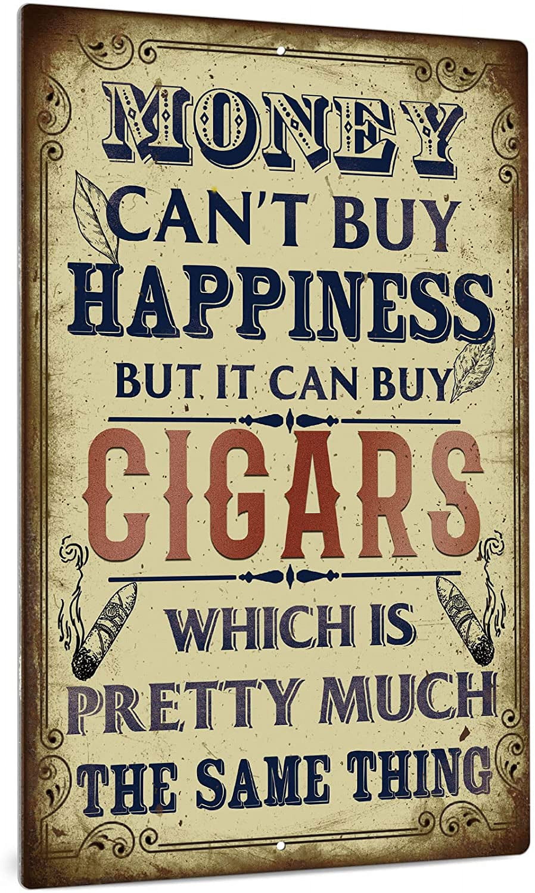 Man Cave Decor, 12x8 Inches Aluminum Metal Wall Sign for Bars, Cafes ...