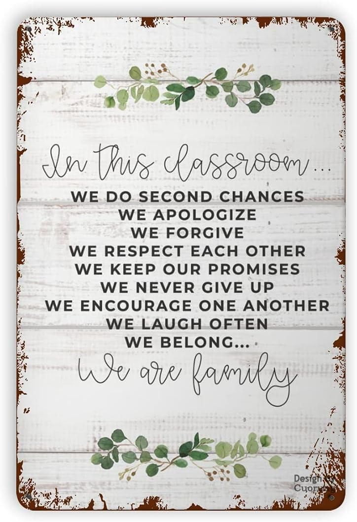 Man Cave Decor Classroom Family Teacher Poster Student Family Art ...