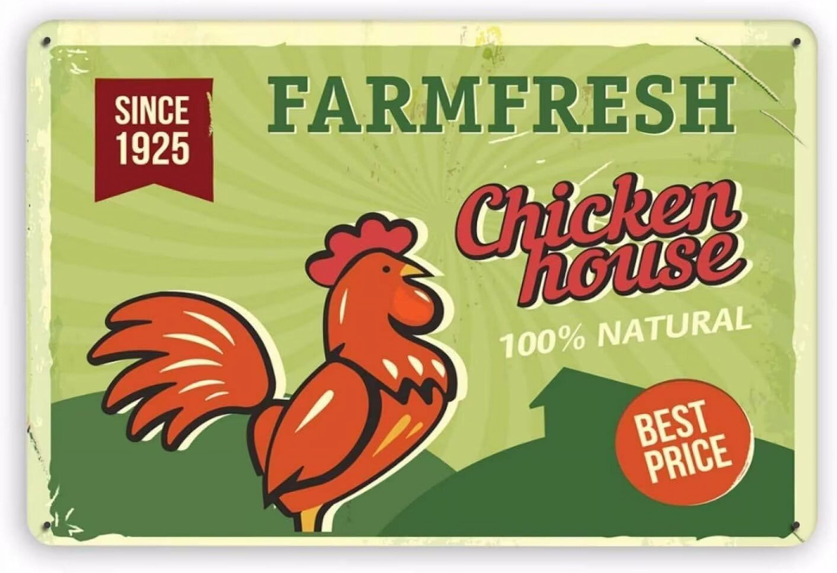 Man Cave Decor Farm Fresh Eggs Metal Sign,egg For Sale Hen House Rustic ...