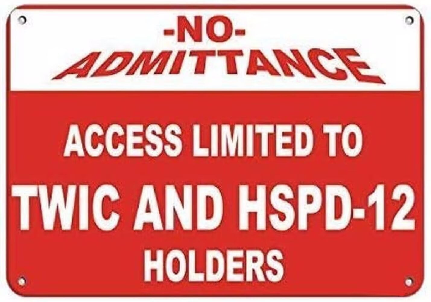 Man Cave Decor Warning Sign -no- Admittance Access Limited To Twic And ...