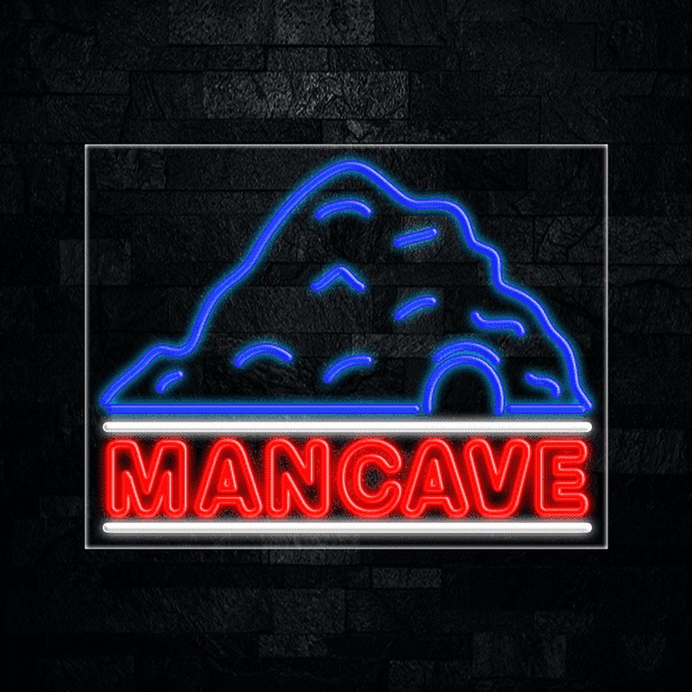 Man Cave-LED Neon Sign 28"L x 22"H #31254 - Walmart.com