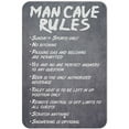 Man Cave Rules Sign - Walmart.com
