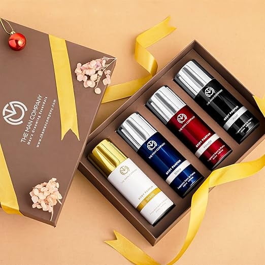 The Man Company Multifaceted No Gas Deodorant Set | Bleu, Blanc, Noir ...