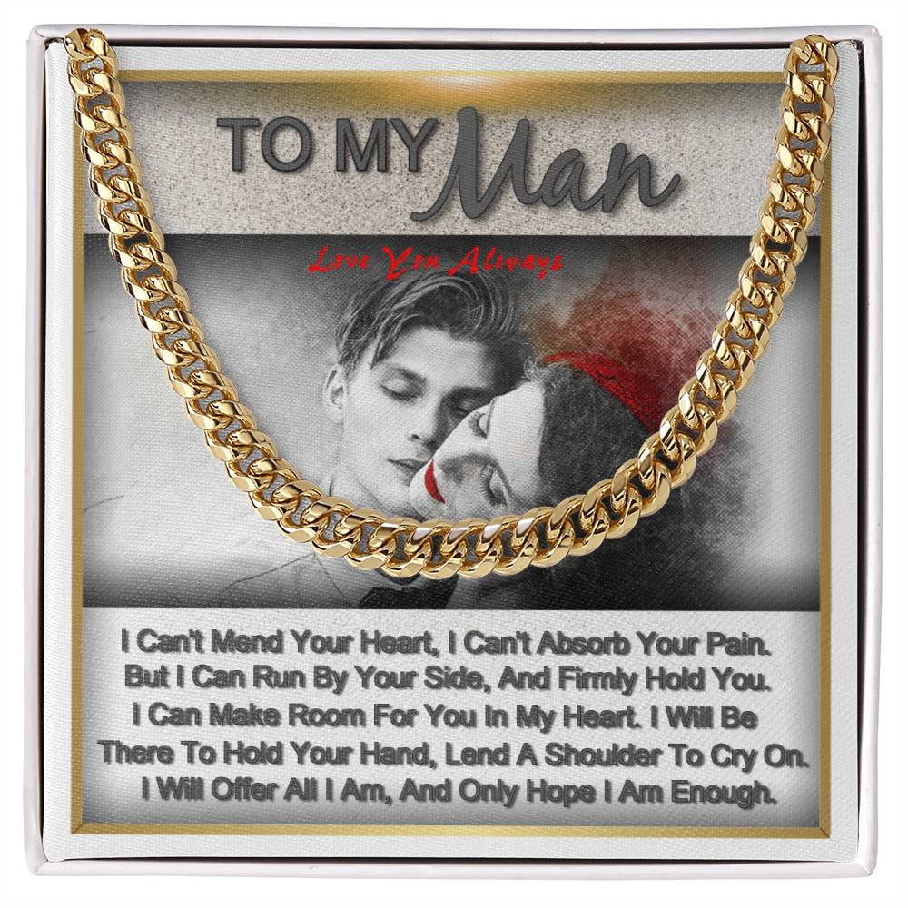 To My Man Gift For Him, Romantic Birthday Gifts For Him, Personalized ...