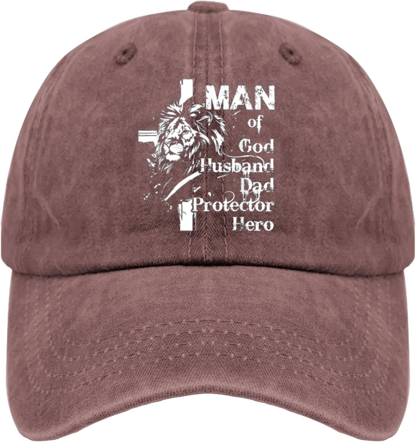 Man God Husband Dad Protector Hero Hat Women with Design Christian ...
