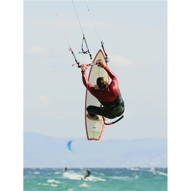 Man Kitesurfing Poster Print, 13 x 17 - Walmart.com