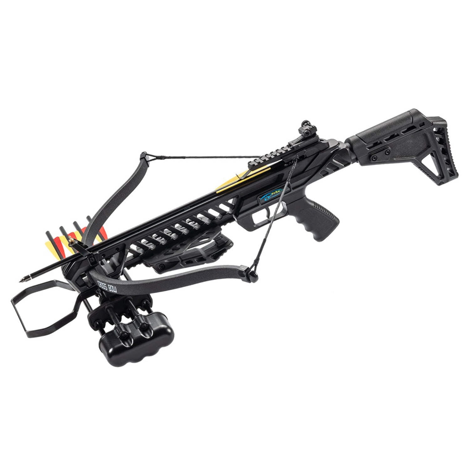 Man Kung 175 Lbs Black Color Hound Recurve Hunting Crossbow Package ...