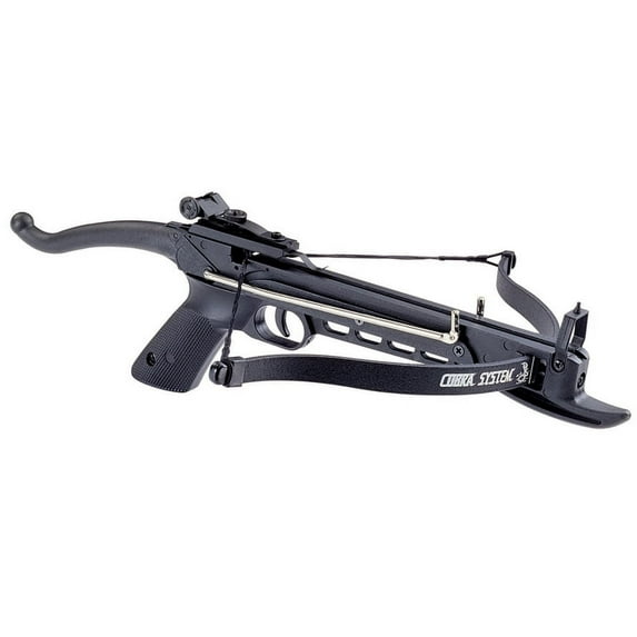 Man Kung 80 lbs Self-Cocking Hunting Crossbow with 15 Metal Arrows ...