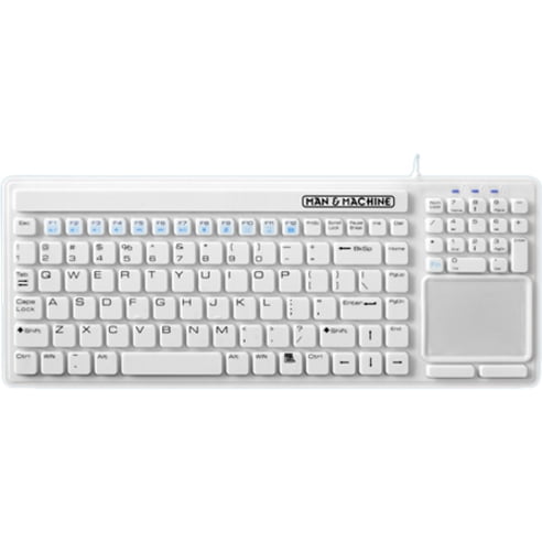 Man & Machine Simply Cool Touch Keyboard - Walmart.com