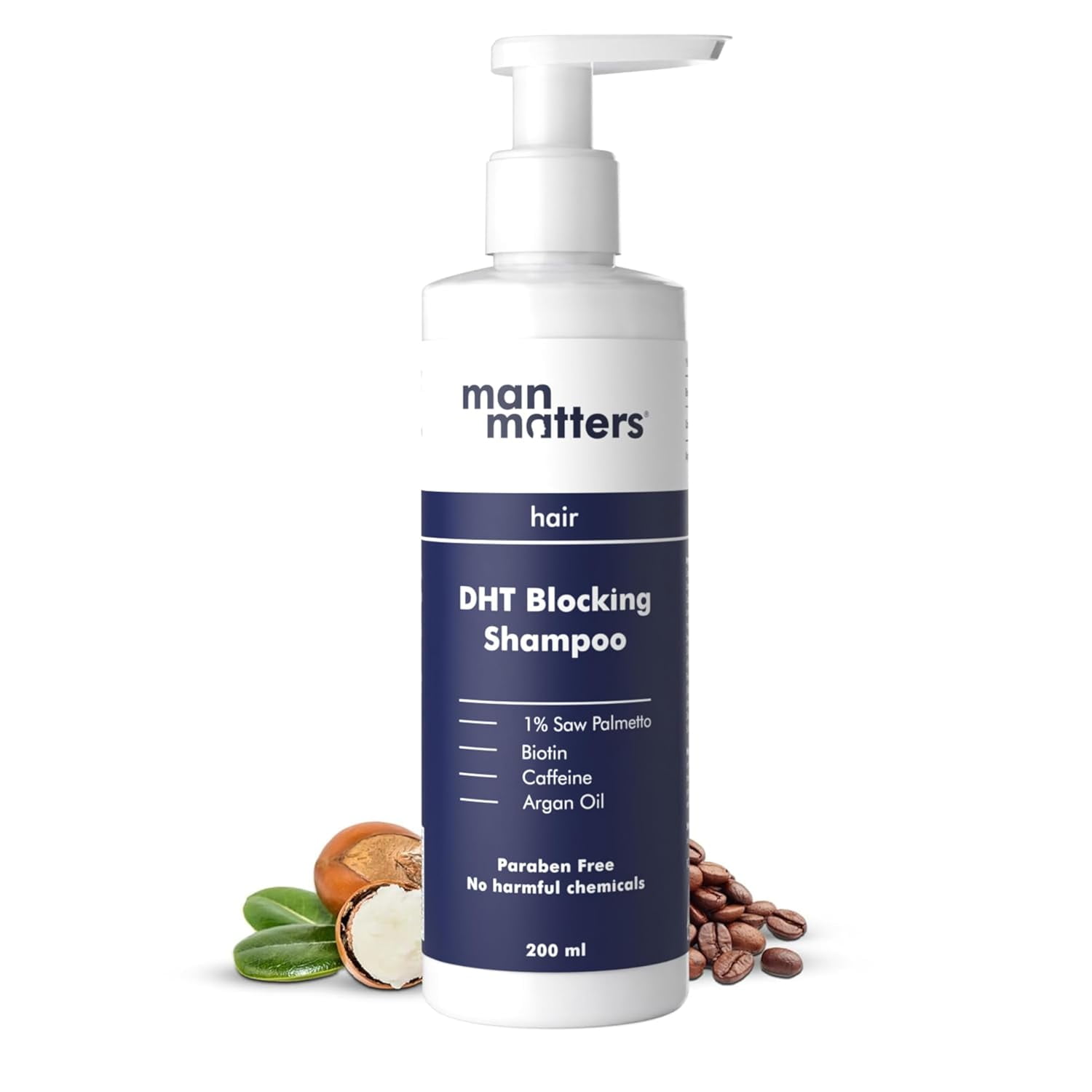 Man Matter DHT Blocking Anti Hair Fall Shampoo 200ml - Walmart.com