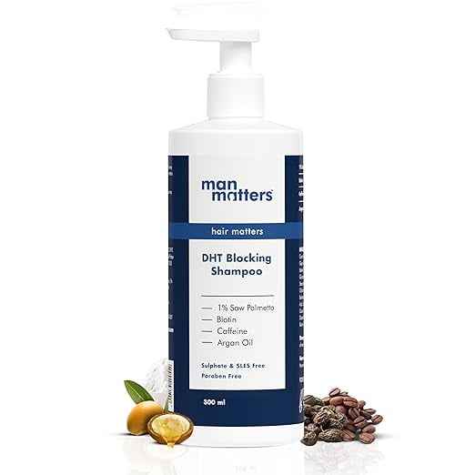 Man Matters DHT Blocking Anti Hair Fall Shampoo | Reduces Hair Fall ...