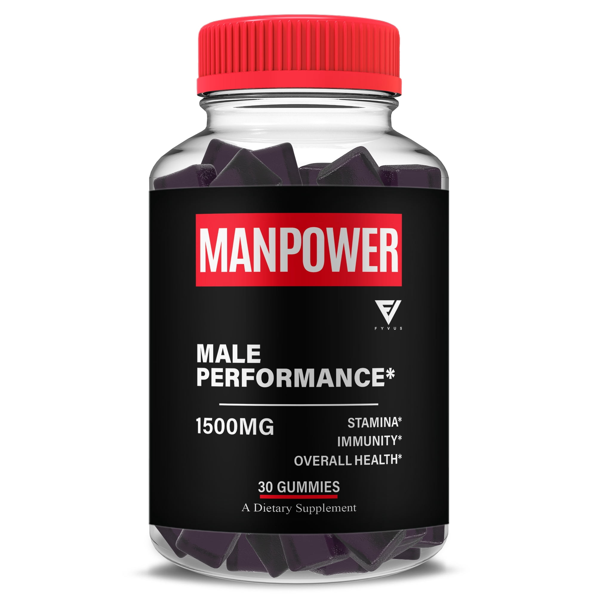 Man Power Gummies ManPower Maximum Performance Gummy (1 Month Supply ...