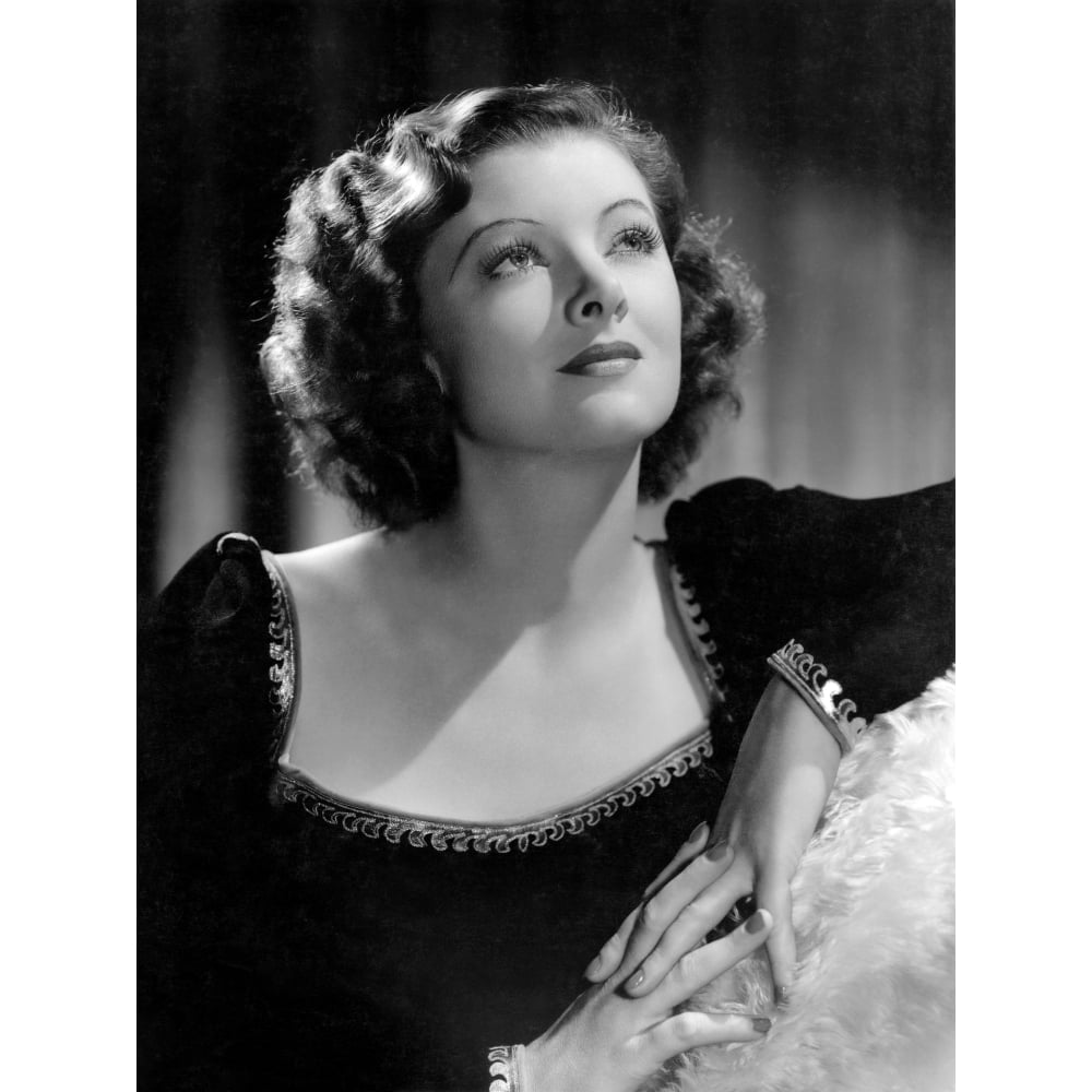 Man-Proof Myrna Loy; Mgm Portrait By Clarence Sinclair Bull 1938 Photo ...