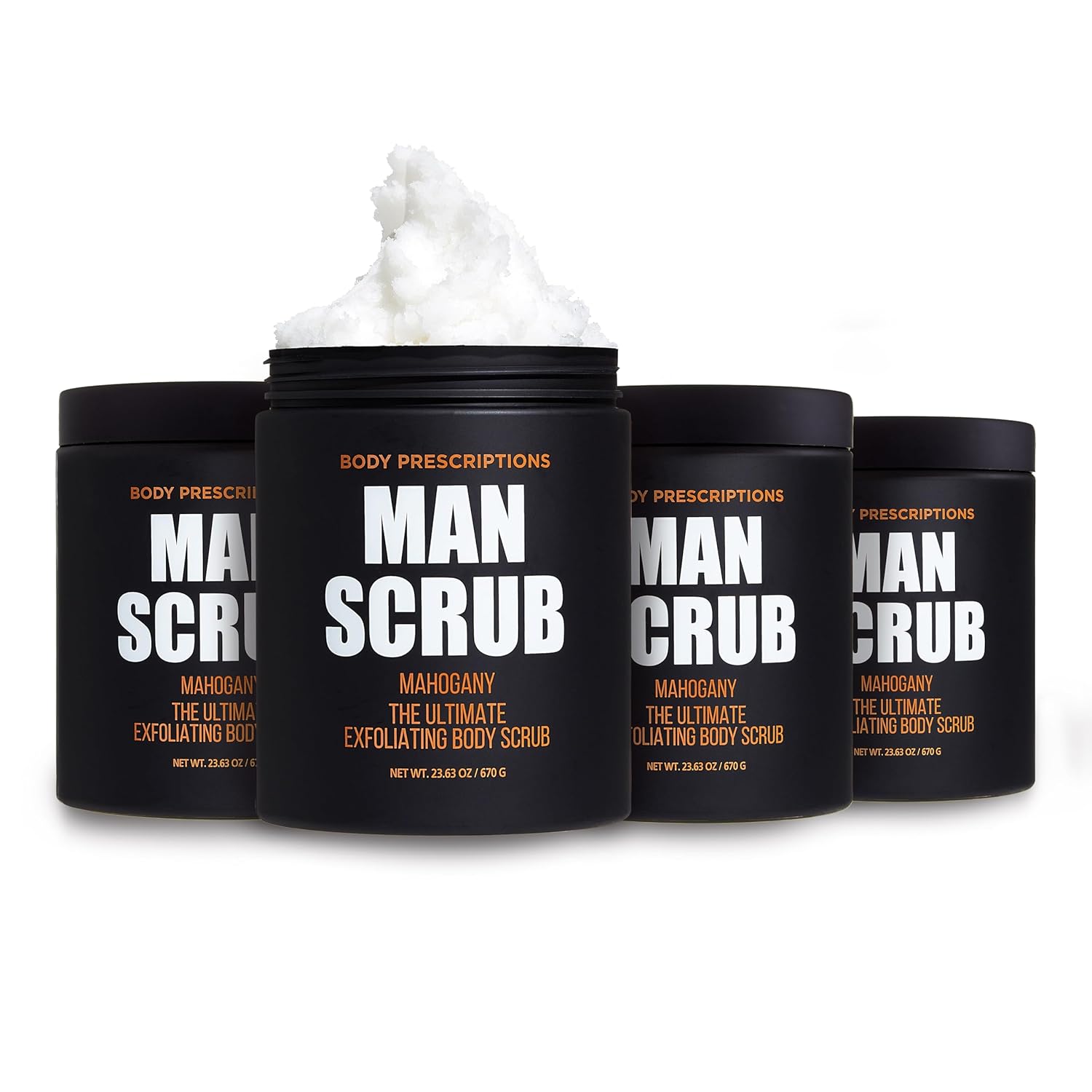 Body Prescriptions Man Scrub Mahogany Exfoliating Body Scrub Soft Scrub ...