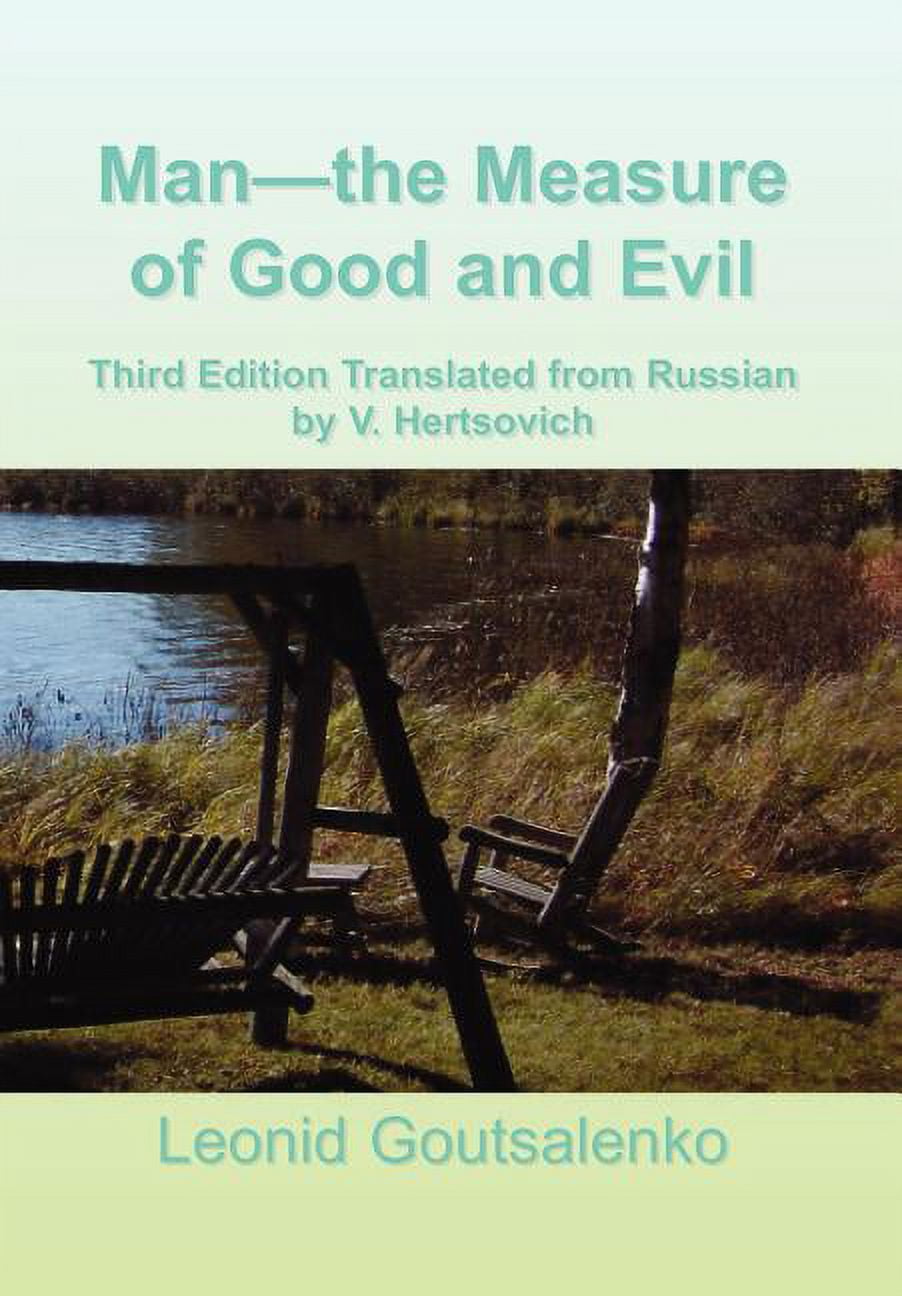Man-the Measure of Good and Evil (Hardcover) - Walmart.com