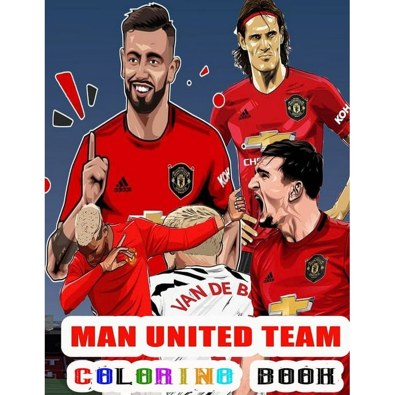 man utd coloring pages