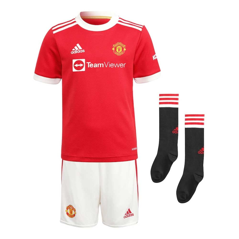 Man Utd 2021-2022 Home Mini Kit - Walmart.com